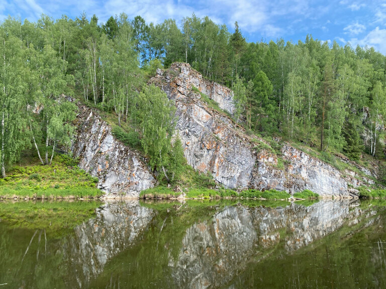 Doğa Висячий камень, Sverdlovskaya oblastı, foto