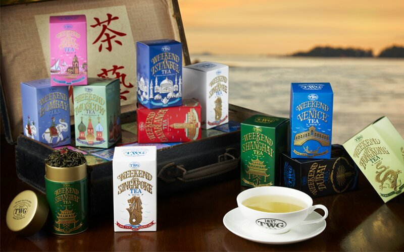 Çay mağazaları Twg Tea, Abu Dabi, foto