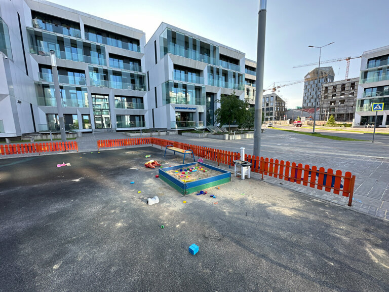 Oyun alanı Playground, Moskova, foto