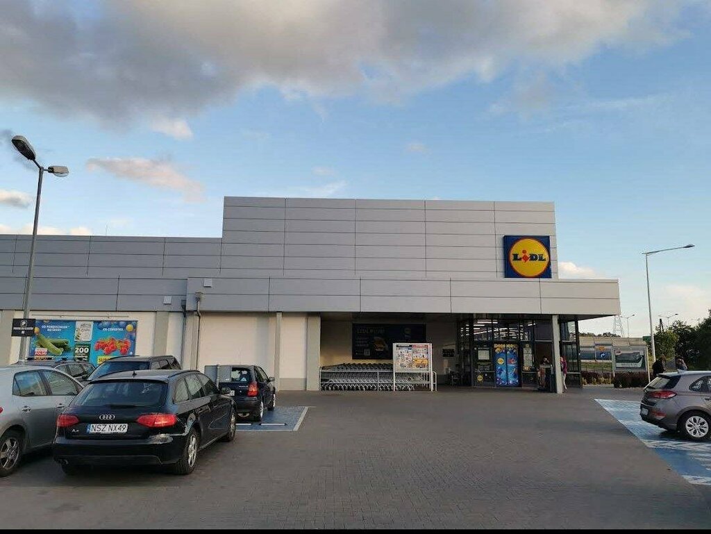 Süpermarket Lidl, Varşova, foto