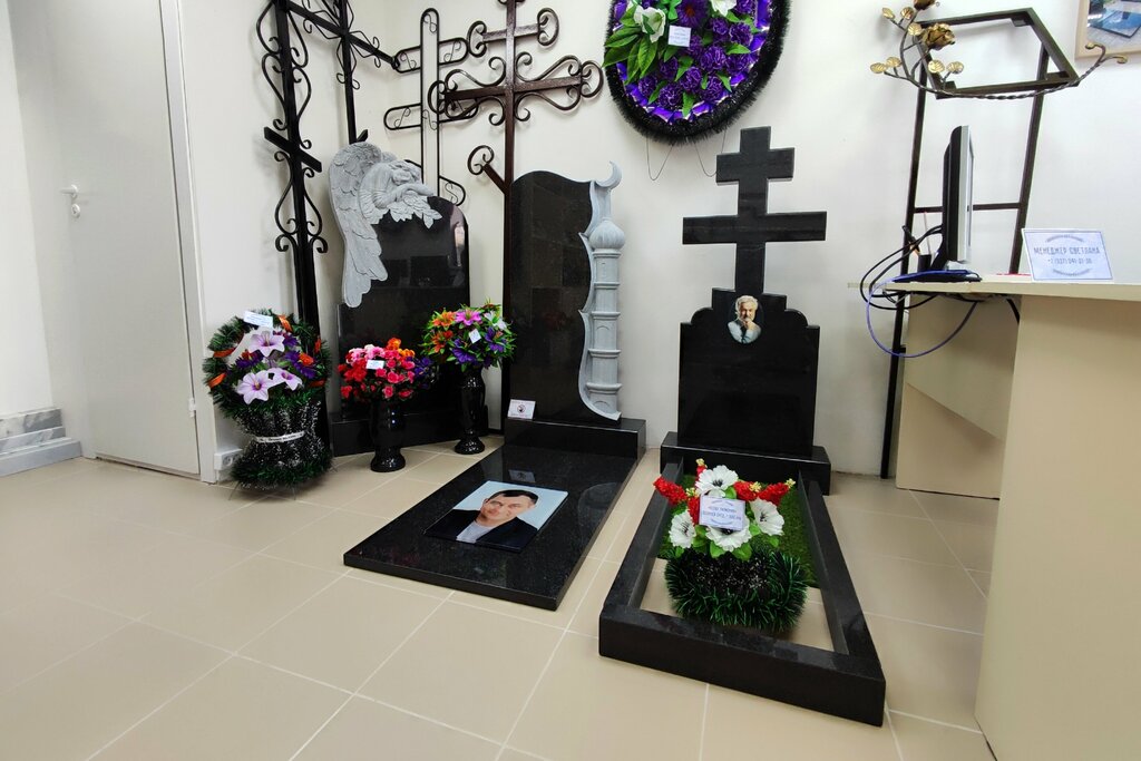 Heykel ve mezarlık taşı üreticileri Yudol, Kazan, foto