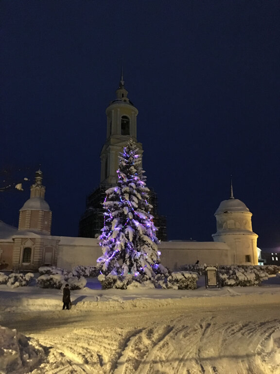 Ortodoks kiliseleri Chasovnya v Rizpolozhenskom monastyre, Suzdal, foto