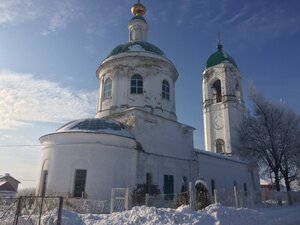 Church of Saint Elijah the Prophet (Vladimir Region, Suzdalskiy rayon, munitsipalnoye obrazovaniye Bogolyubovskoye, selo Novoye, Tsentralnaya ulitsa), ortodoks kiliseleri  Vladimirskaya oblastından