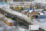 Поликлиника (Samara Region, Tolyatti, Shlyuzovoy Microdistrict, Zheleznodorozhnaya Street), toplu taşıma durağı  Tolyatti'den (Togliatti'den)