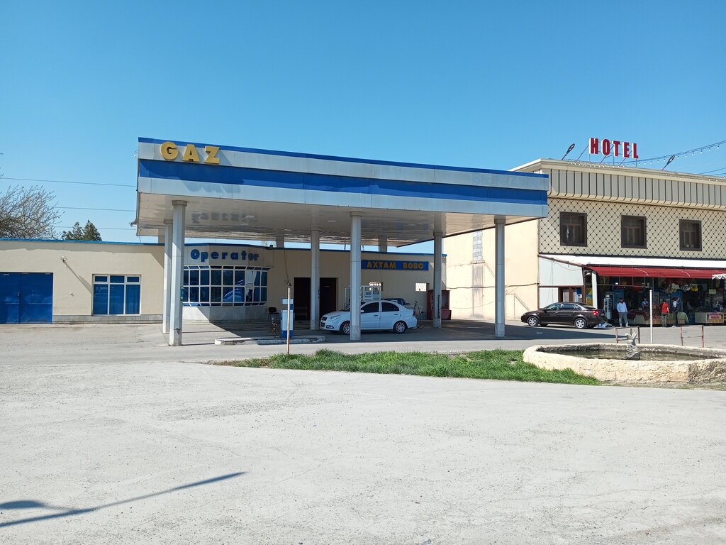 Benzin istasyonu Axtam bobo, Semerkant eyaleti, foto