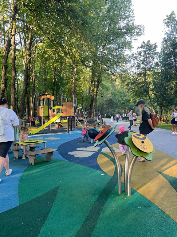 Oyun alanı Playground, Moskova, foto
