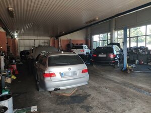 BMW service (Homieĺski rajon, Babovicki Rural Council, vioska Asaŭcy, Novaja vulica), otomobil servisi  Gomelskaya oblastından