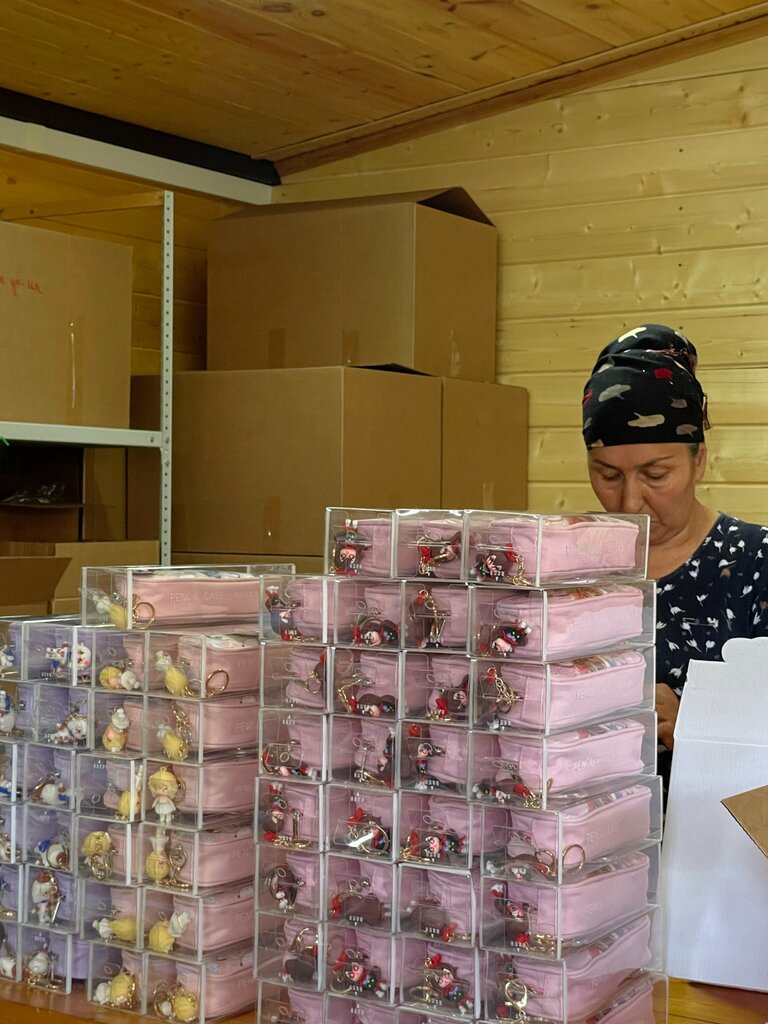 Ürün paketleme Aceful, Moskova, foto