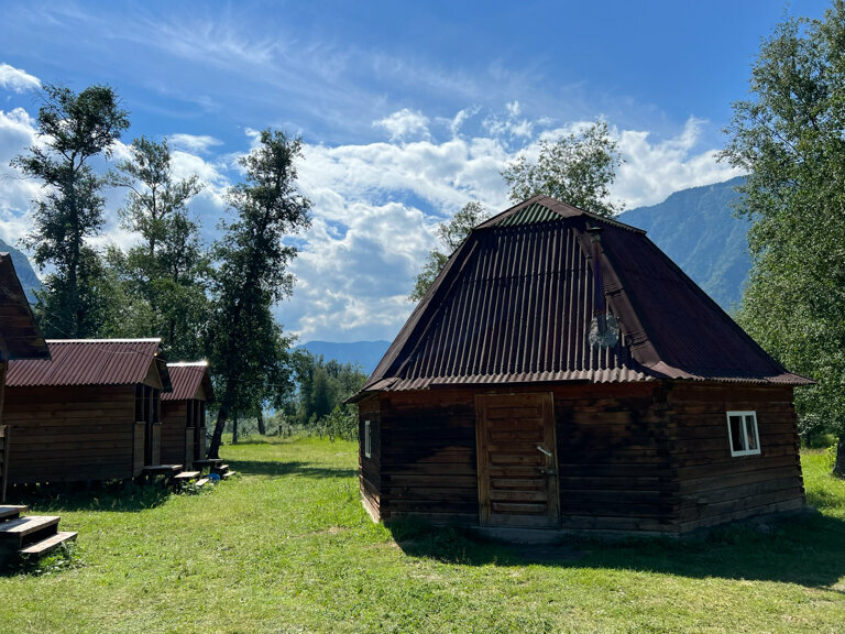 Tatil köyleri Chulyshman, Altay Cumhuriyeti, foto