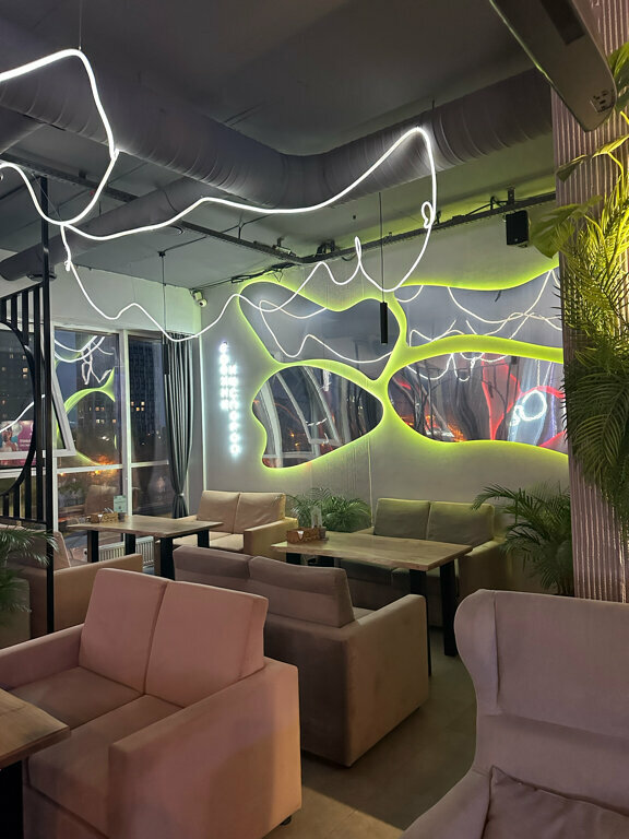 Nargile kafeler O2 Lounge, Astrahan, foto