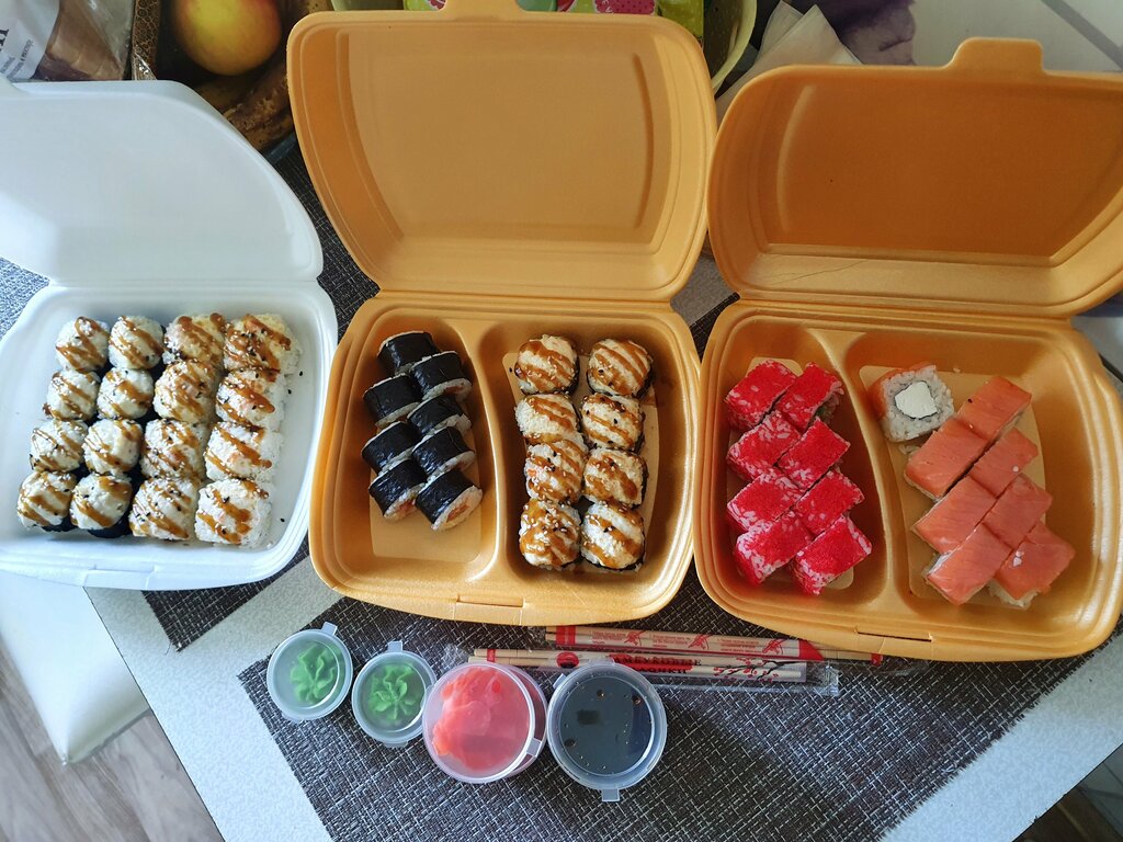 Suşi ve asya ürünleri Суши Сочно, Novoçerkassk, foto