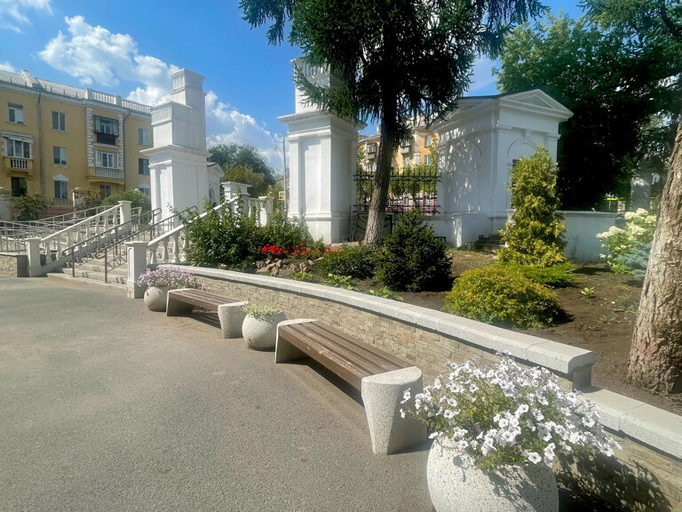 Kültür ve eğlence parkları сквер имени Максима Горького, Magnitogorsk, foto