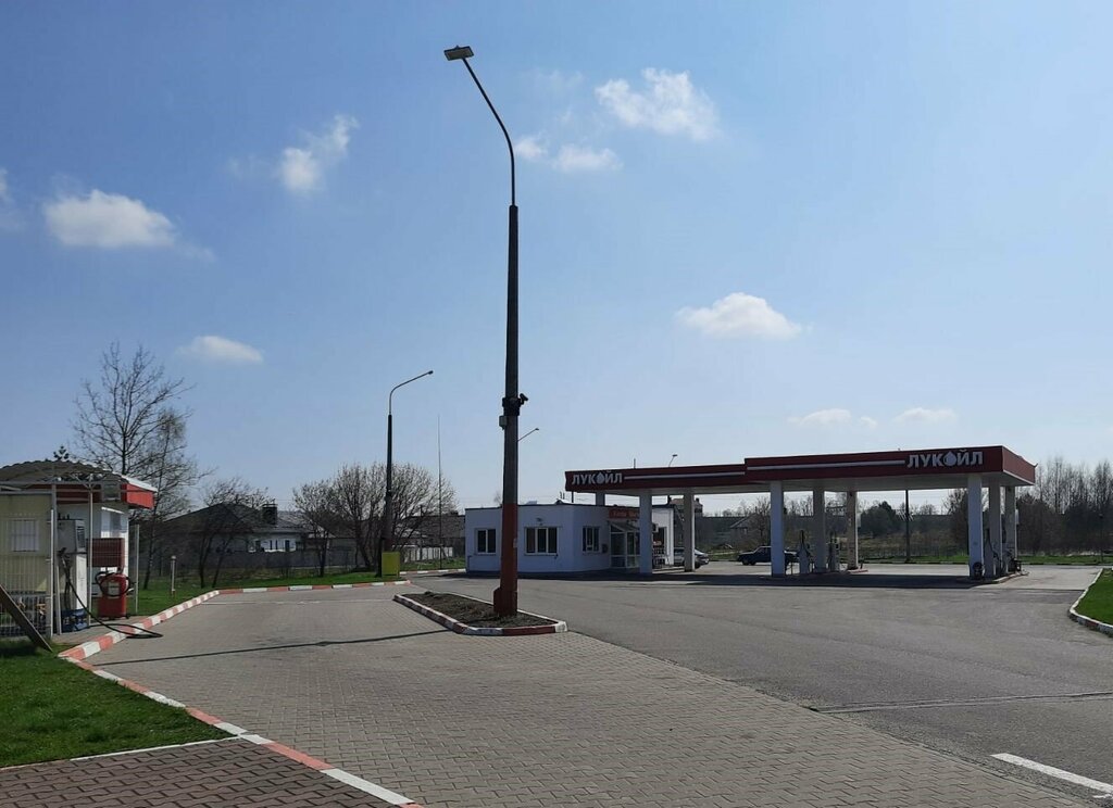 Benzin istasyonu Лукойл, Baranavichy, foto