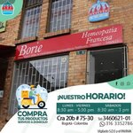 Homeopatía Francesa Borie Farmacia (Bogotá, Barrios Unidos, San Felipe, Carrera 20B, 75-30), alternatif tıp merkezleri  Bogota'dan
