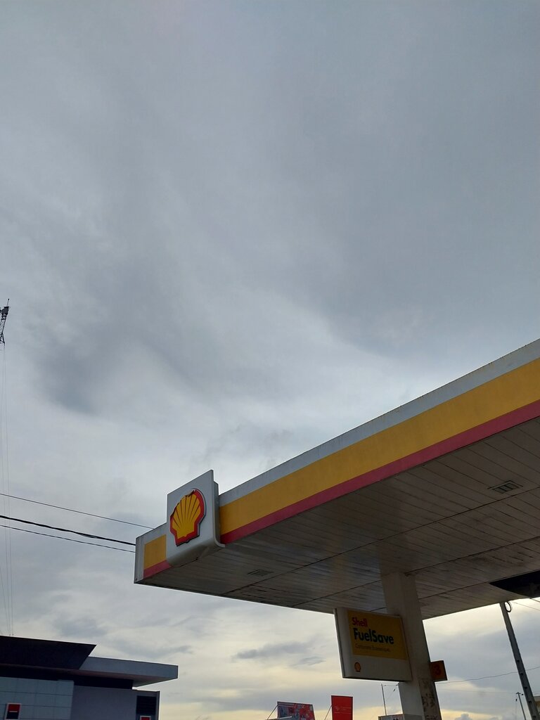 Benzin istasyonu Shell, Abican, foto