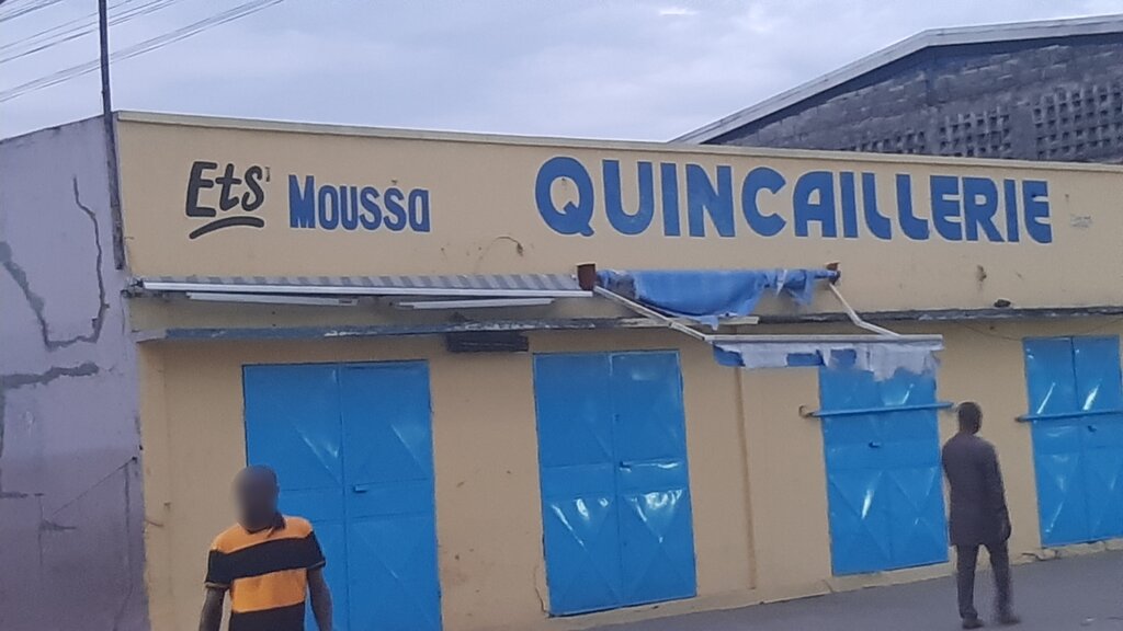 Yapı mağazası Ets Moussa, Brazzaville, foto