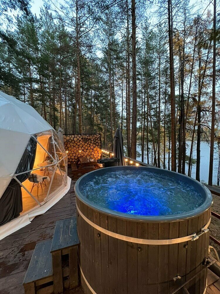 Glamping Kvadro Drive Dome, Yekaterinburg, foto