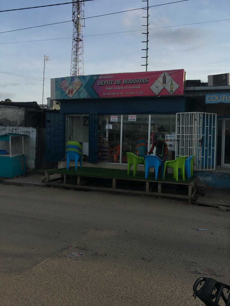 Alkolsüz içecekler Dépôt de Boisson, Brazzaville, foto