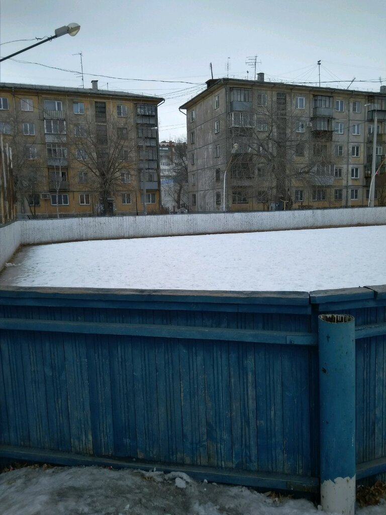 Buz pateni pistleri Ice rink, Çeliabinsk, foto