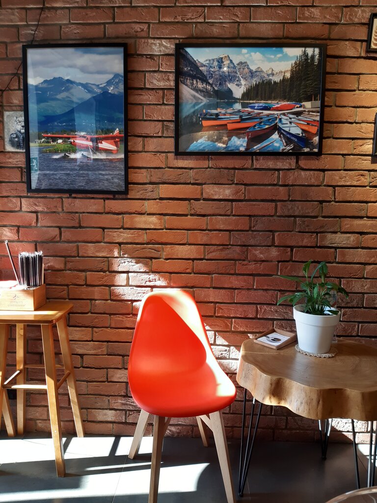 Kahve dükkanları Jeffrey's Coffeeshop, Moskova, foto