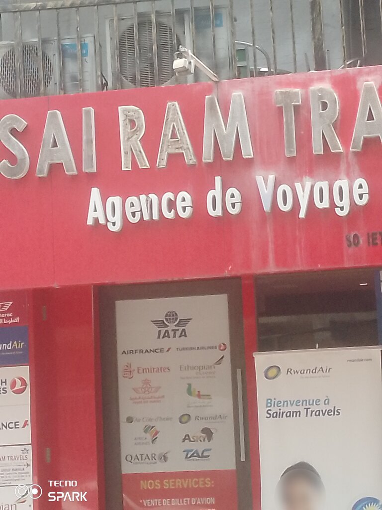 Seyahat acenteleri Sairam Travel and Tours, Brazzaville, foto