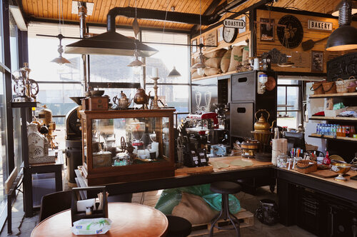 Kahve dükkanları Black Coffee, Yaroslavskaya oblastı, foto