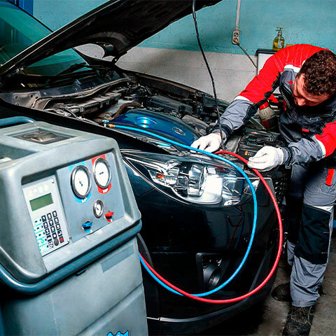 Araba klimalarının yakıt ikmali Webasto-Center, Smolenskaya oblastı, foto