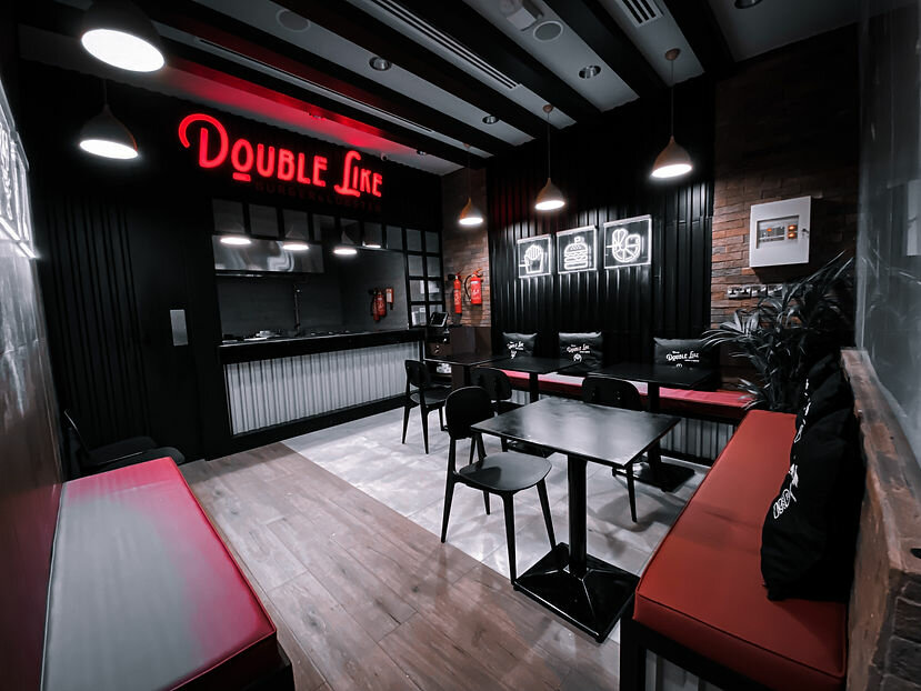 Fast food Double Like Burger & Lobster, Dubai, foto