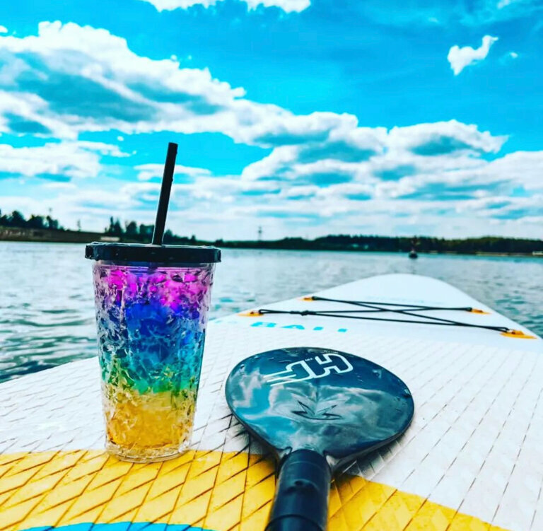 Kürek sörfü Sup, Moskova ve Moskovskaya oblastı, foto