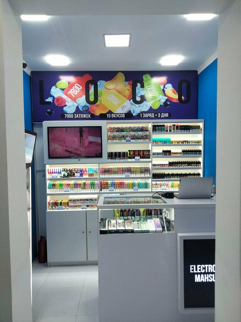 Elektronik sigara satış noktaları The Buzz, Taşkent, foto