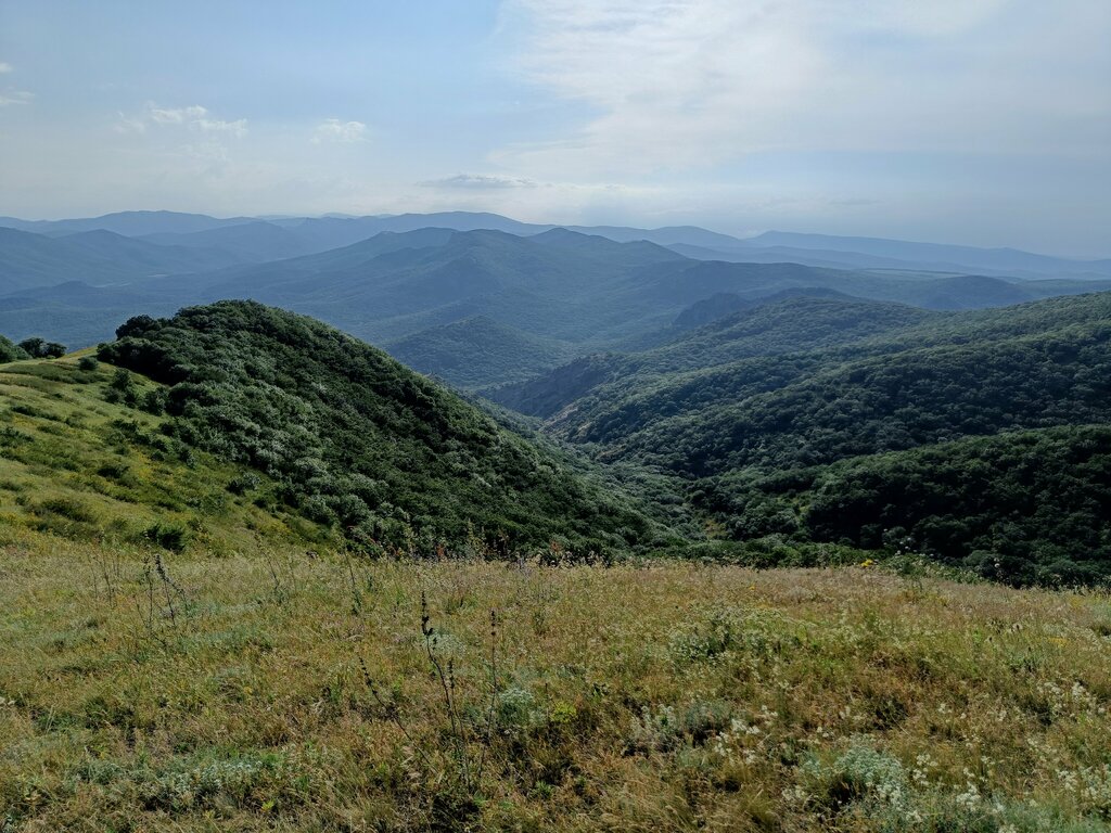 Dağ zirvesi Гора Френк-Мезер 666 метров, Kırım Cumhuriyeti, foto