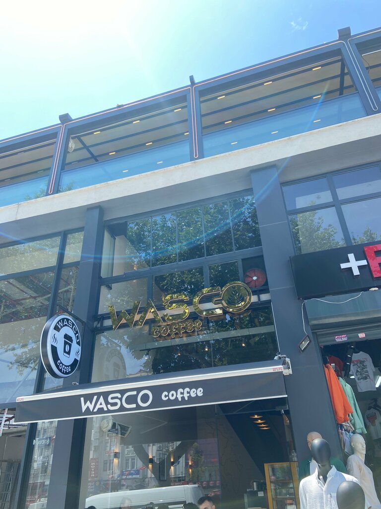Kahve dükkanları Wasco Coffee, İstanbul, foto