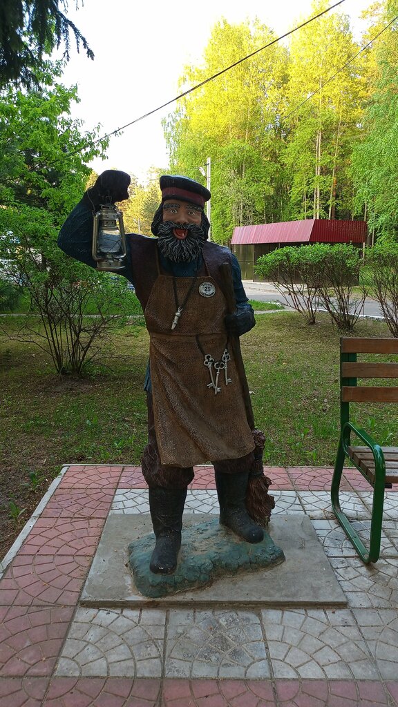 Anıt, heykel Н.С. Абельман, Vladimirskaya oblastı, foto