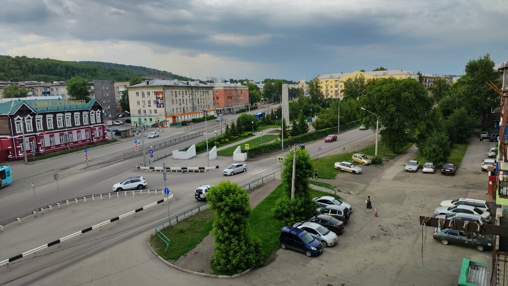 Kültür ve eğlence parkları сквер Борцов Революции, Novokuznetsk, foto
