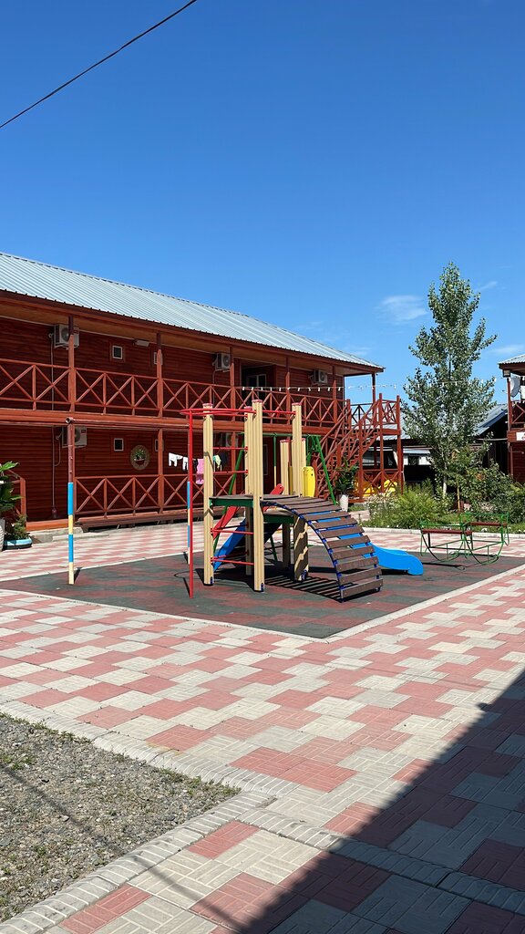 Resort oteller, tesisler Asu, Doğu Kazakistan eyaleti, foto