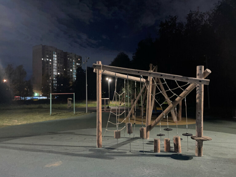 Oyun alanı Playground, Moskova, foto