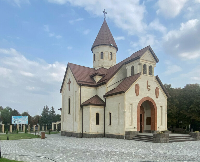Ermeni apostolik kilisesi Армянская церковь св. Рипсиме, Essentuky, foto