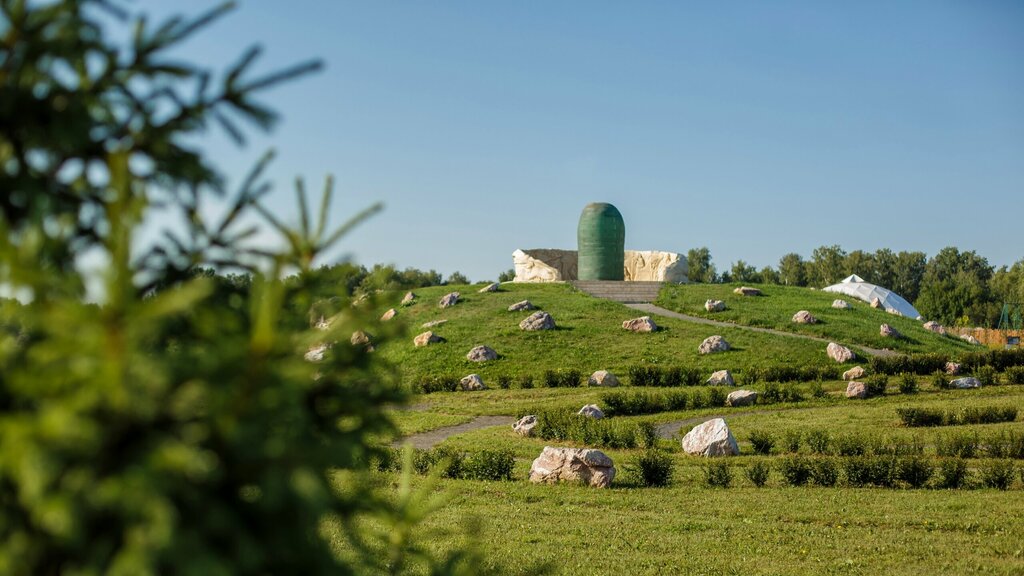 Turistik yerler Критский лабиринт, Novosibirskaya oblastı, foto