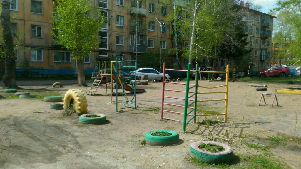 Oyun alanı Playground, Omsk, foto