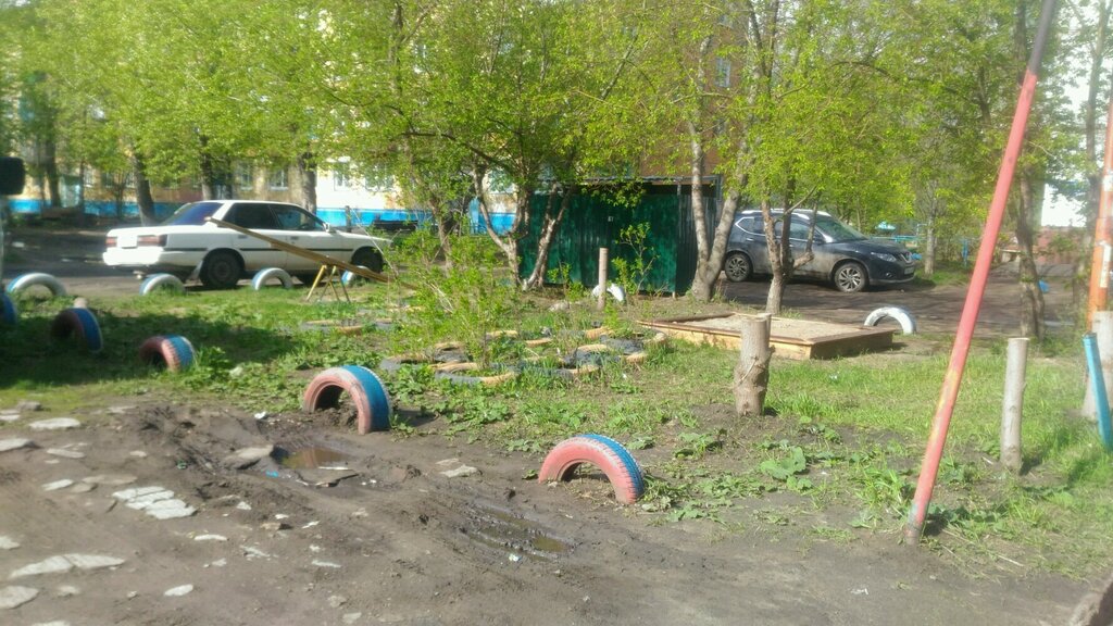 Oyun alanı Playground, Omsk, foto