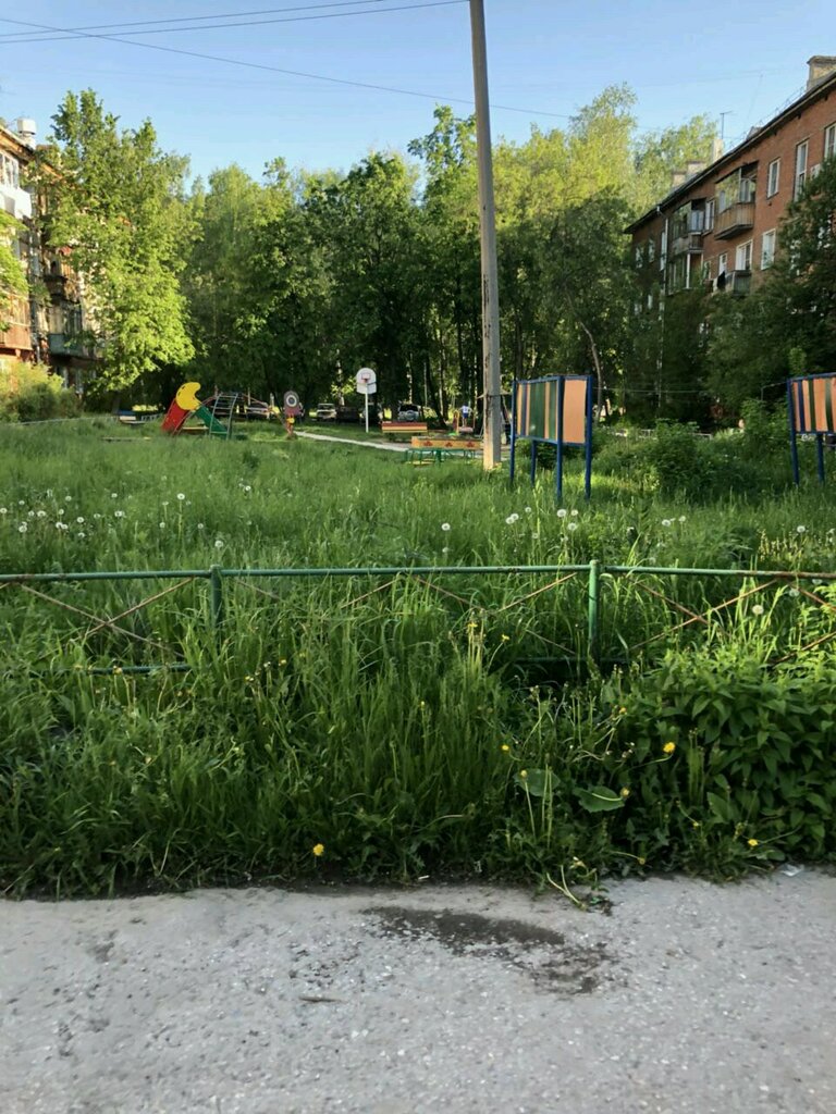 Oyun alanı Playground, Novosibirsk, foto