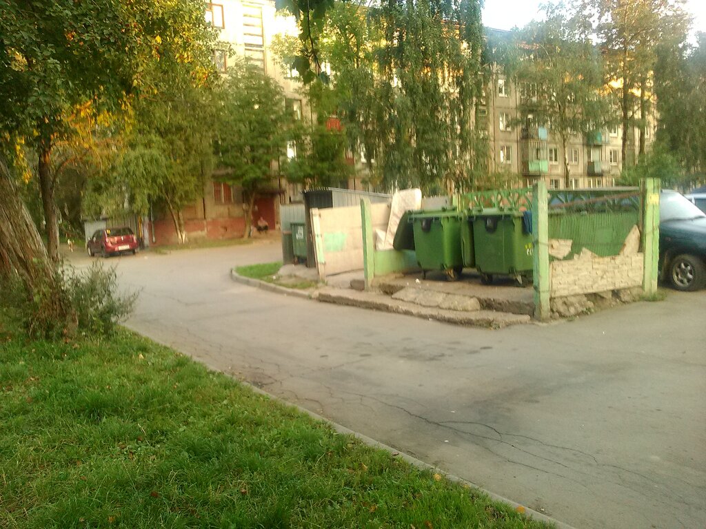 Çöp alanları Trash and garbage disposal area, Cherepovets, foto
