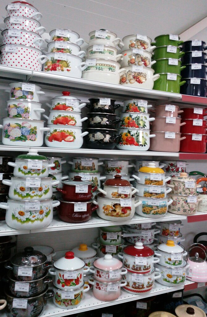 Züccaciye mağazaları Посуда Град, Altayski krayı, foto