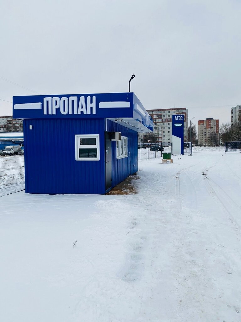 Otogaz dolum istasyonu Pskovavtogaz, Pskov, foto