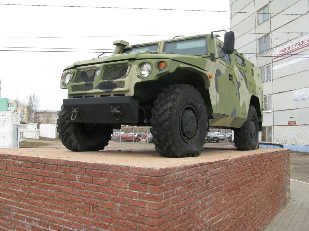 Teknoloji anıtı БМ Тигр, Arzamas, foto