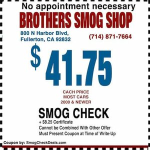 Brothers Smog Shop (United States, Fullerton, 800 North Harbor Boulevard), otomobil servisi  Fullerton'dan