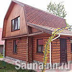 Saunalar Баня и дом в Елховке, Nijegorodskaya oblastı, foto