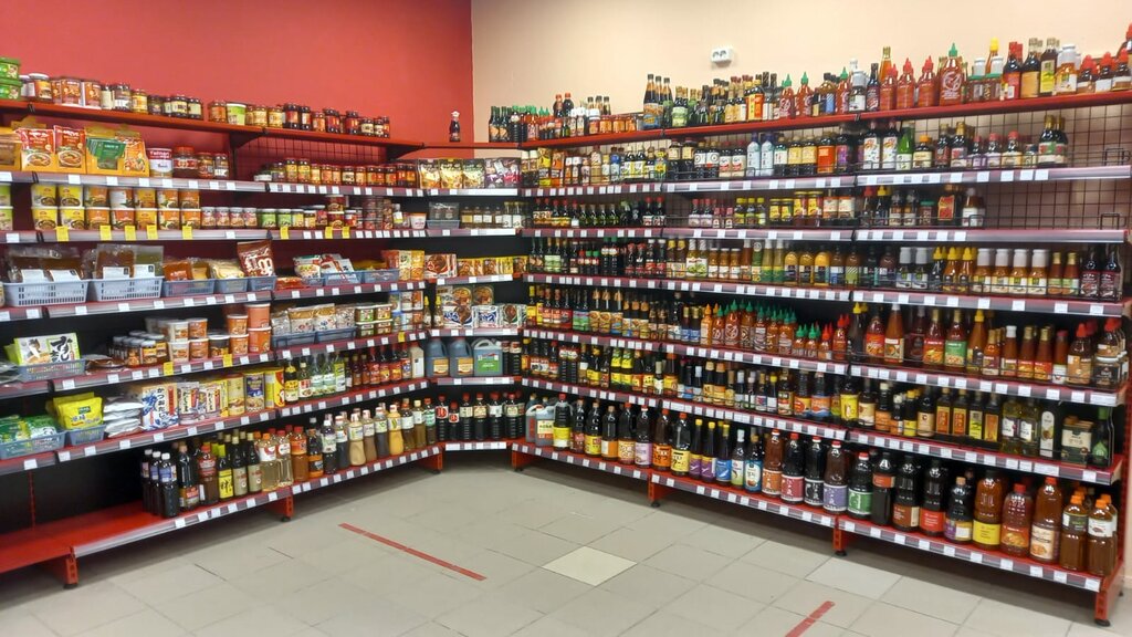 Asya ürünleri mağazası Red dragon, Saint‑Petersburg, foto