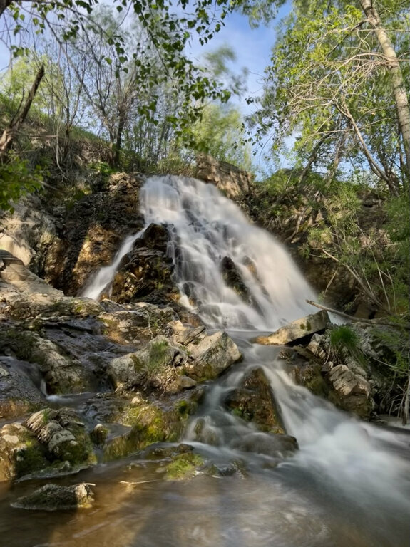 Şelale Waterfall, Zmeinogorsk, foto