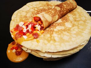 Блинки (Volzhskaya street No:15/3, Irkutsk), fast food  Irkutsk'tan